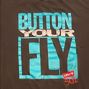 Levi's | Shirts | Vintage 9s Levis Button Your Fly Tshirt Made In Usa | Poshmark
